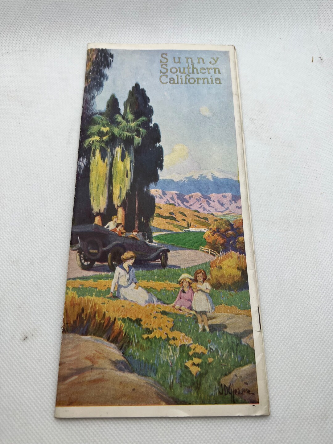 Early 1900s Travel Guide Sunny Southern California , Vintage Booklet ...