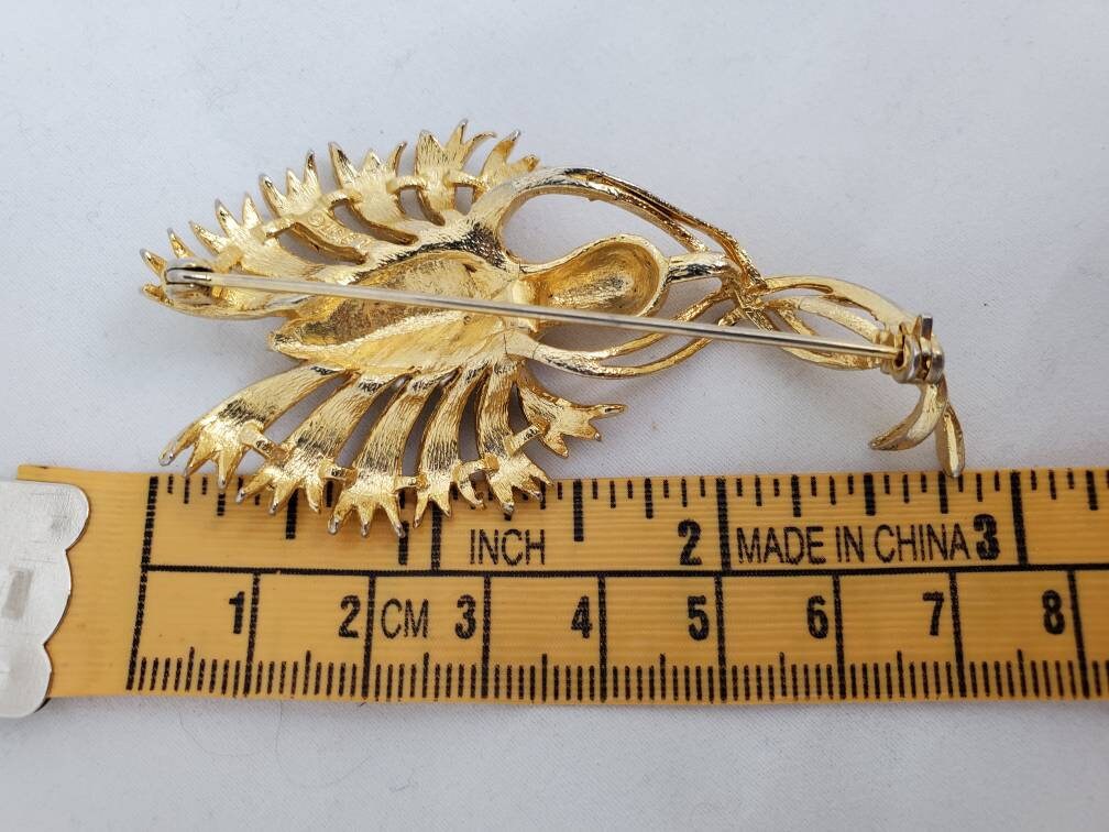 LISNER Pearl Brooch Gold Costume Jewelry Lisner Jewelry | Etsy