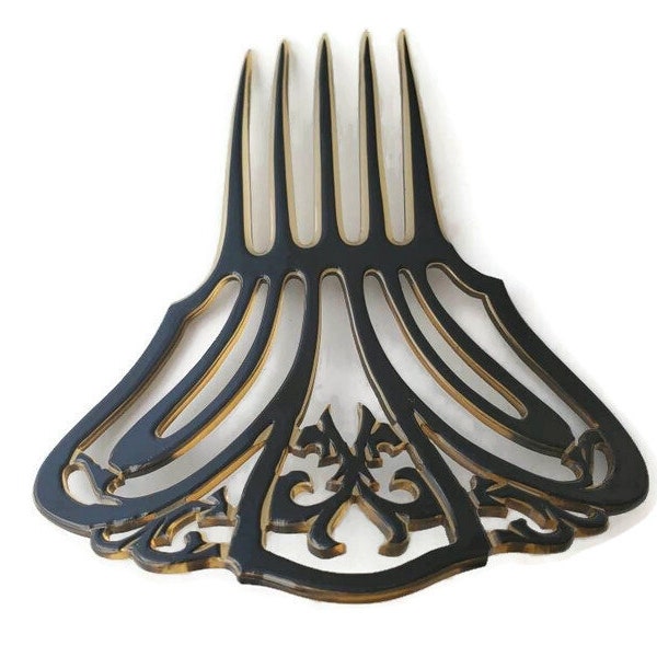 Art Deco Hair Comb - Etsy