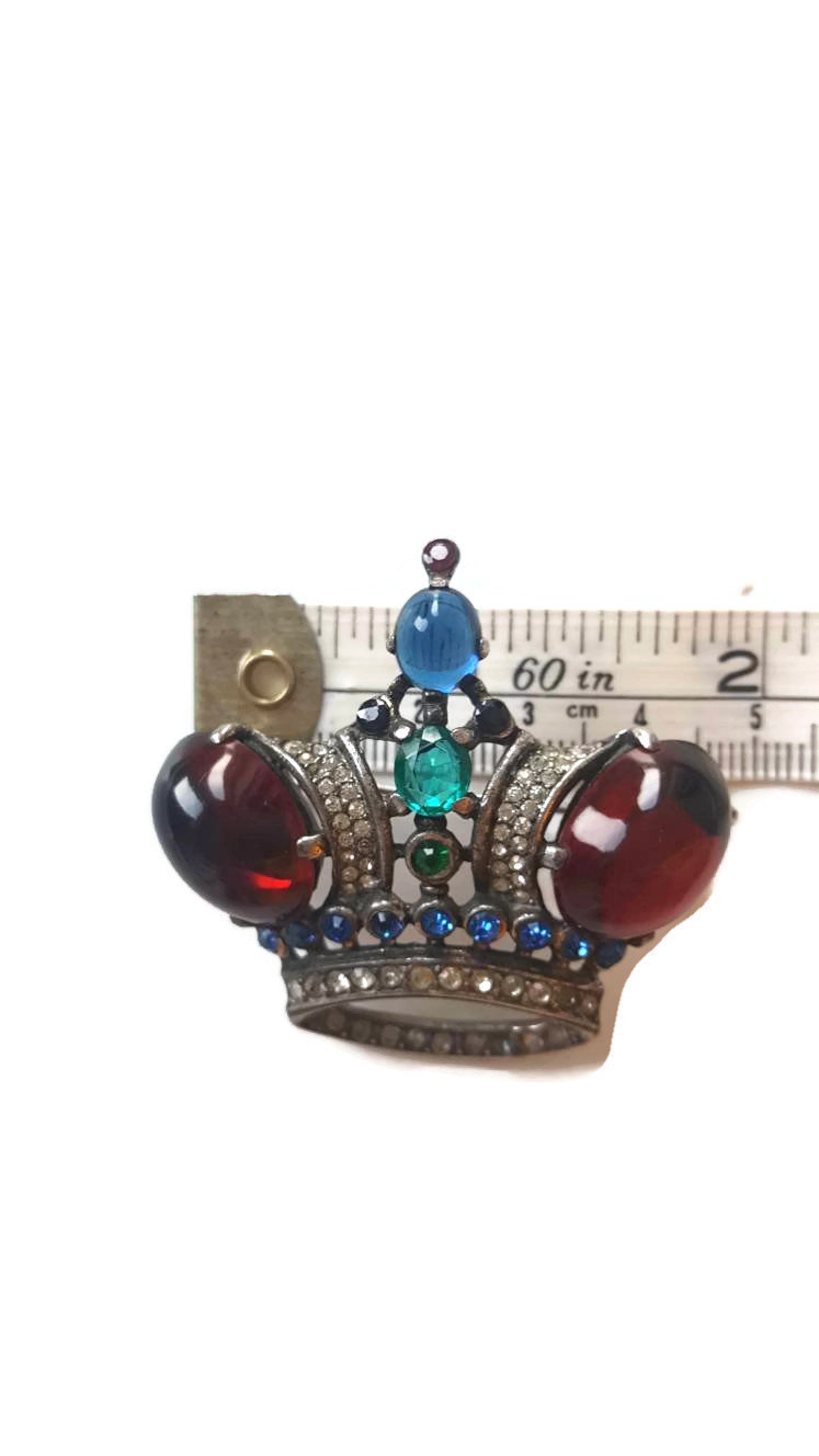 Signed Trifari Alfred Philippe Crown Jewelry Set Sterling | Etsy