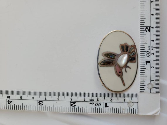 Alia Hummingbird Pin Brooch Pendant Sterling Silver J… - Gem