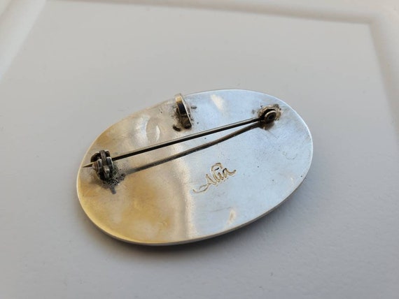 Alia Hummingbird Pin Brooch Pendant Sterling Silver J… - Gem