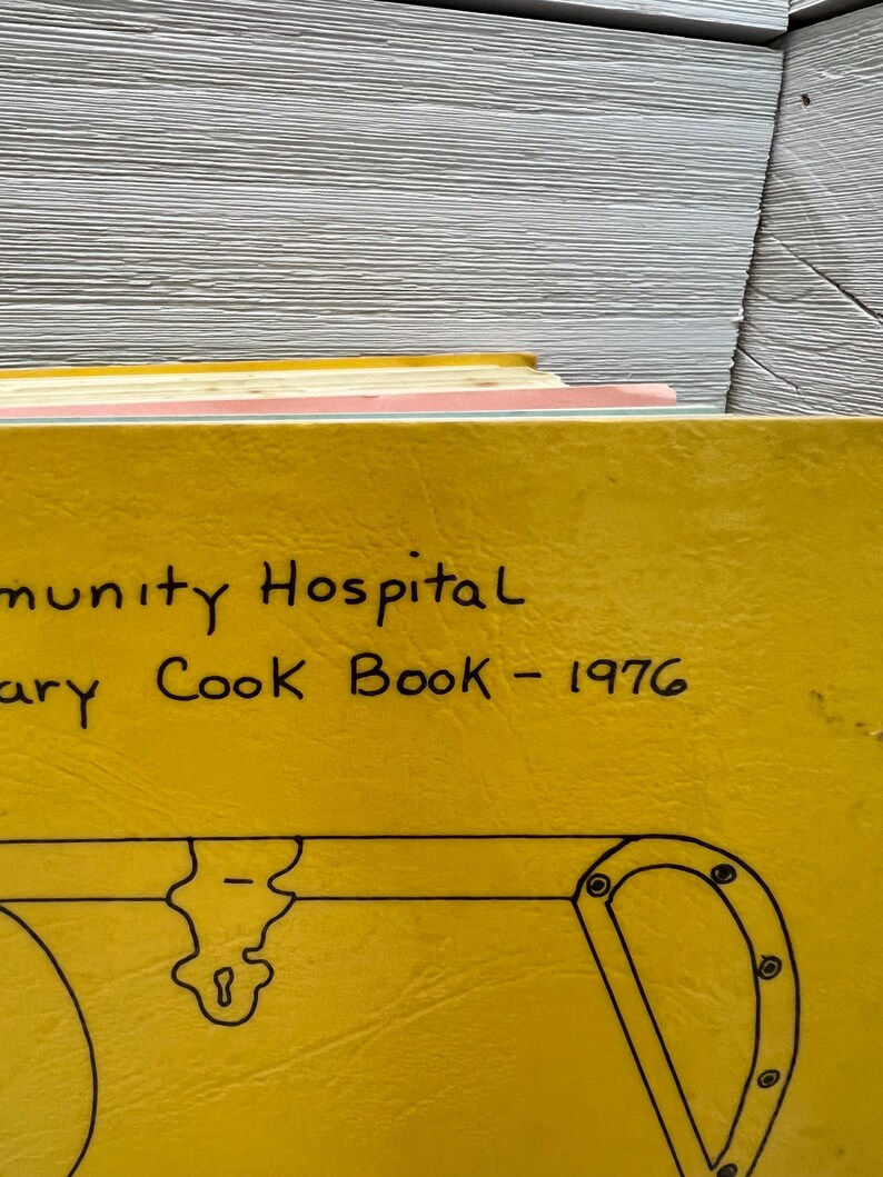 1976 Lorian Community Hospital Auxiliary Cook Book, Vintage Recipes ...