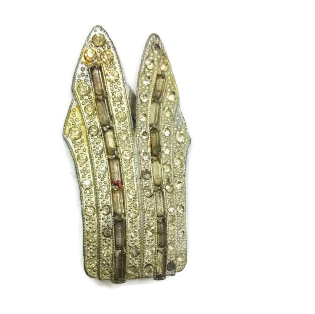 Antique Dress Clip Art Deco Vintage Dress Clip, Marcasite Jewelry, Art ...