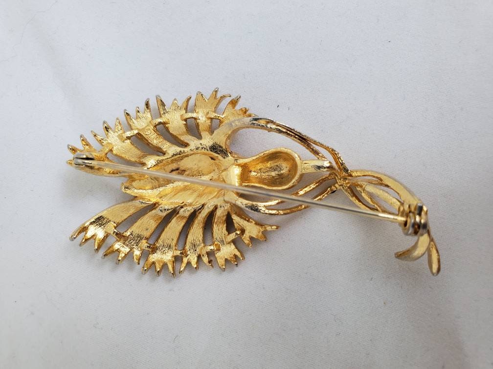 LISNER Pearl Brooch Gold Costume Jewelry Lisner Jewelry | Etsy