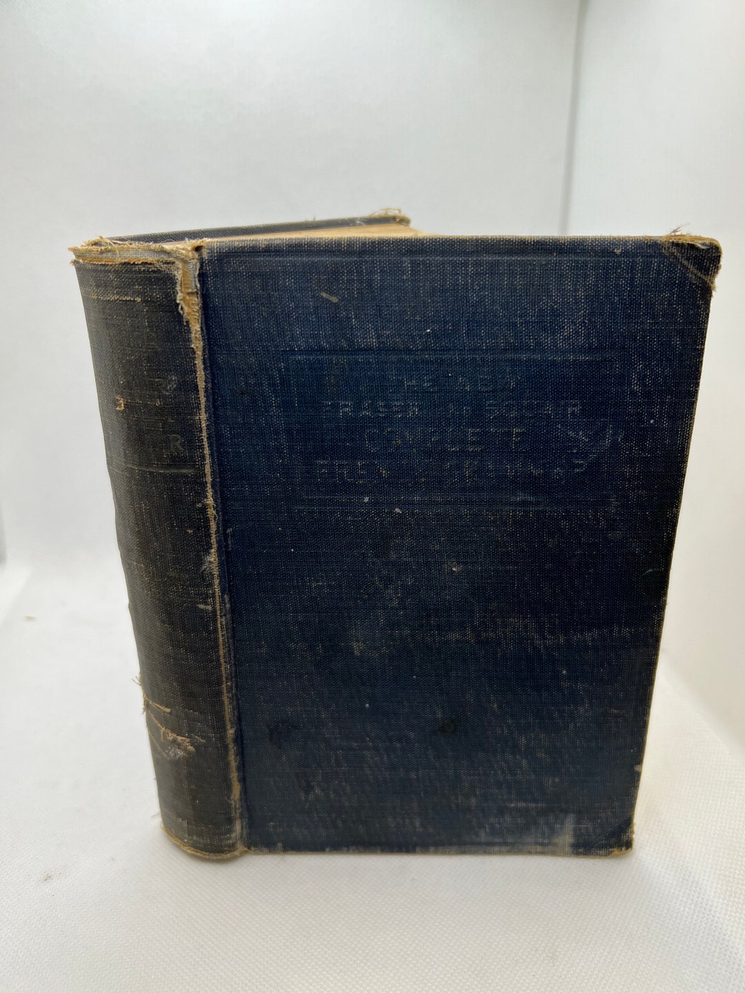 1921 Complete French Grammar School Book, Fraser, Antiquarian ...