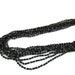 Long Layered Necklace Multistrand Necklace Black Jewelry for Women ...