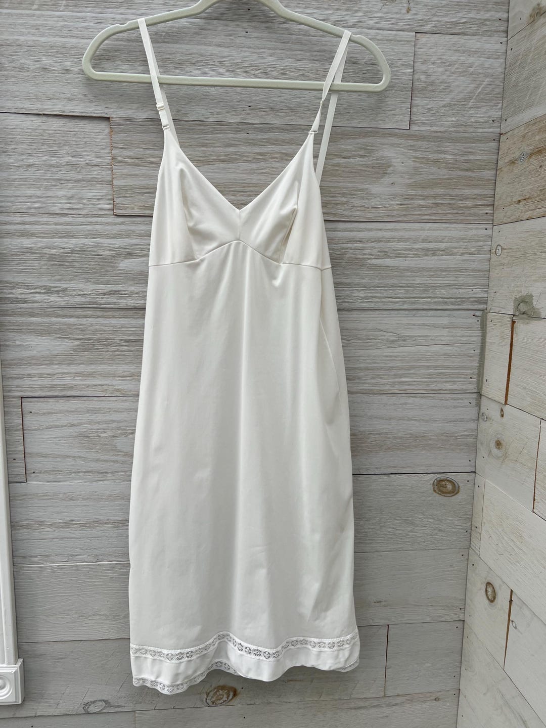 Vintage Dress Slip - Gossard White Slips Nightgown Full Dress Slips ...