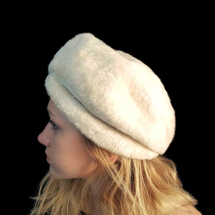 Betmar Wool Fur Hat for Fall Beret Wool Hats for Women or Girls - Etsy