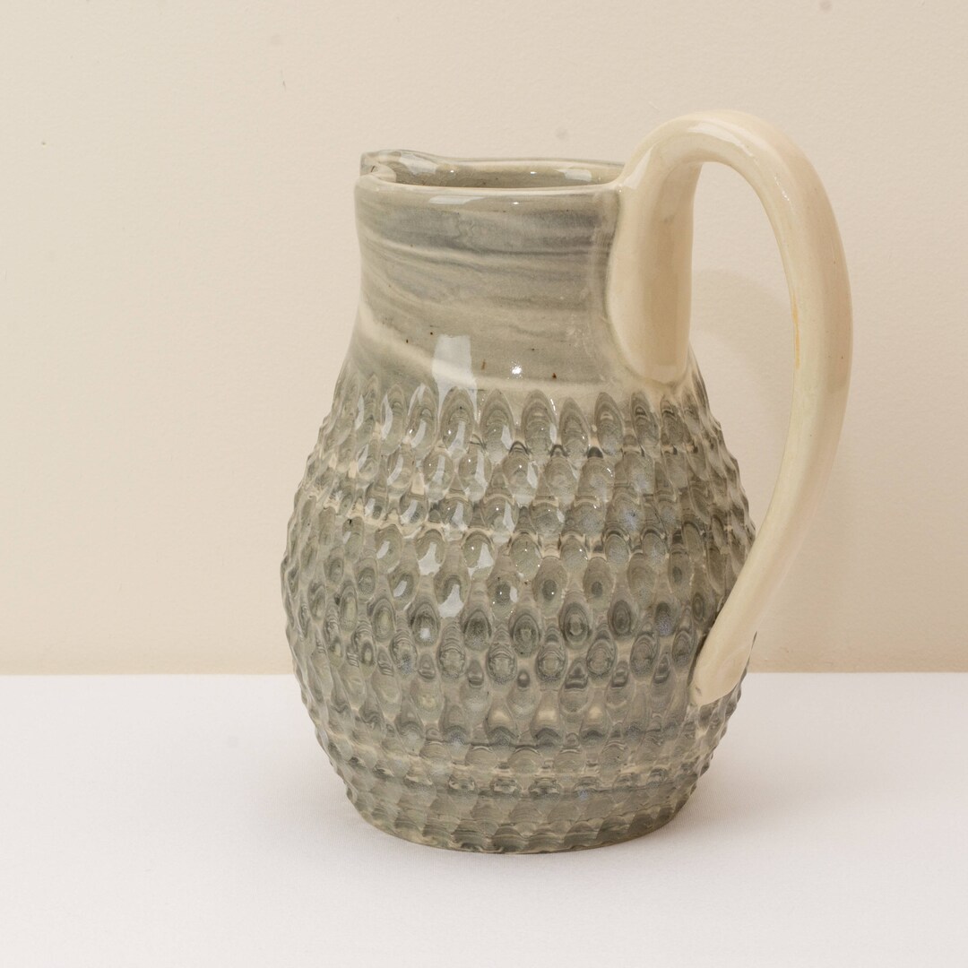 Made to Order Carved Pitcher (any Color or Size) - Etsy