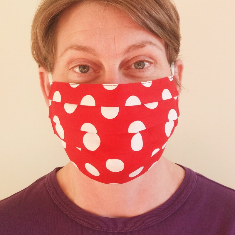 Minnie Mouse Face Mask - Etsy