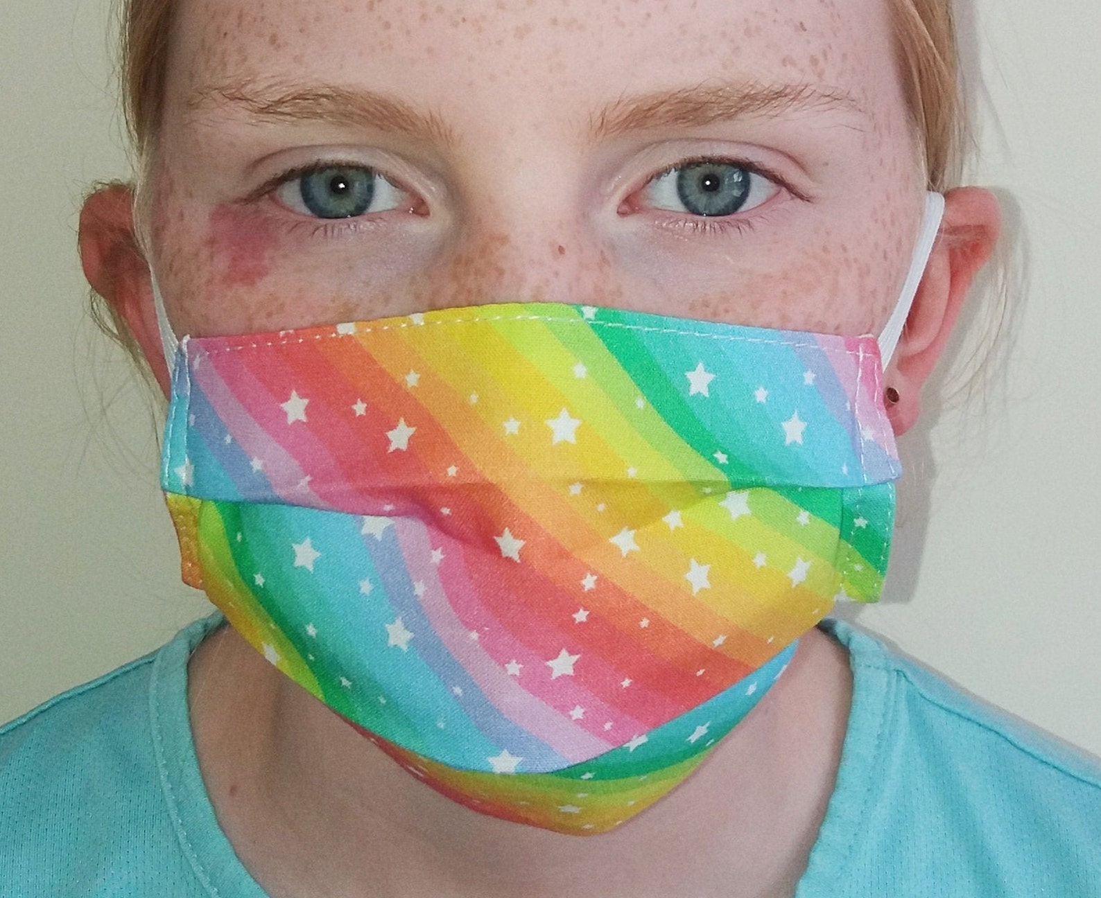 Rainbow Face Mask Washable Mask Reusable Face Mask | Etsy