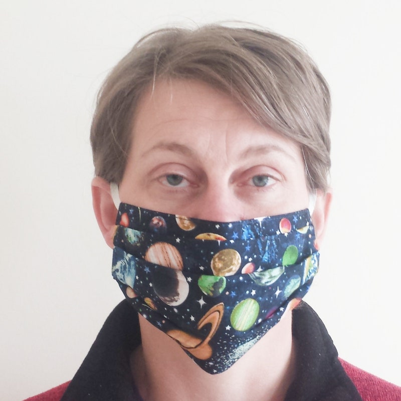 Space Face Mask - Etsy