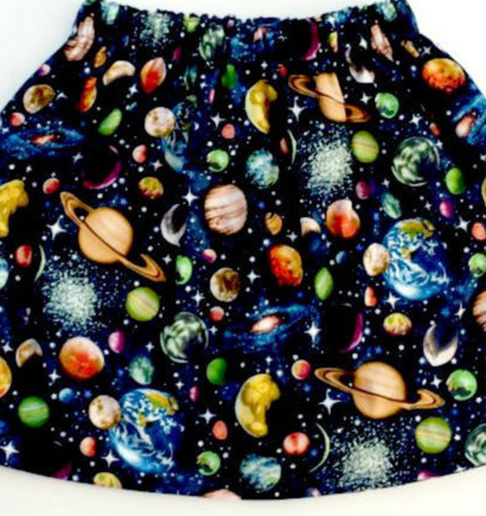 Planets Skirt Outer Space Space Skirt Space Outfit Planet - Etsy