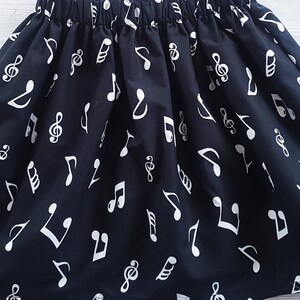 Music Skirt, Girls Skirt, Girl Music, Girls Party Skirt, Music Clothing ...