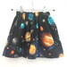 Planets Skirt, Outer Space, Space Skirt, Space Outfit, Planet Gift ...