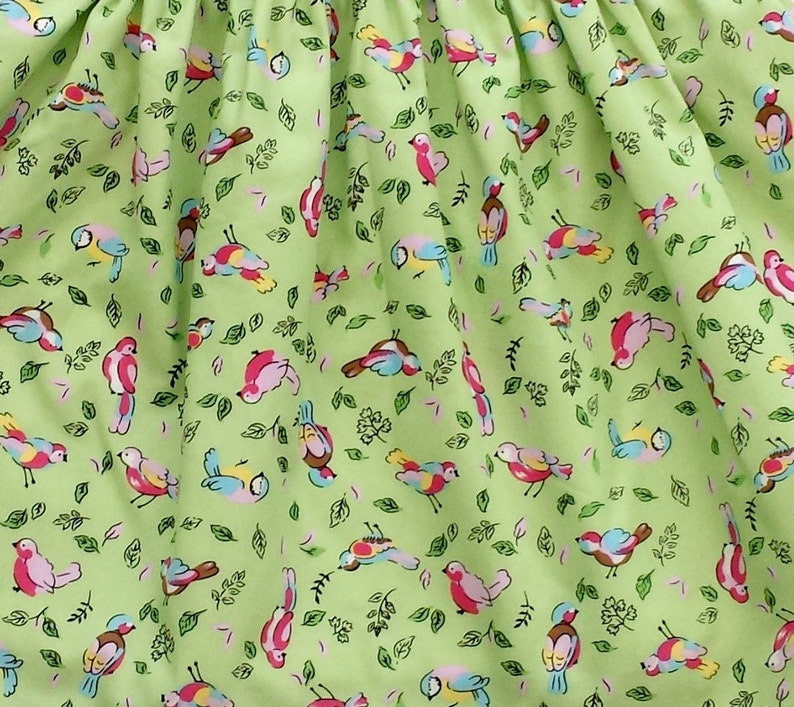 Birds Skirt Girls Skirt Girls Party Skirt Bird Clothing | Etsy