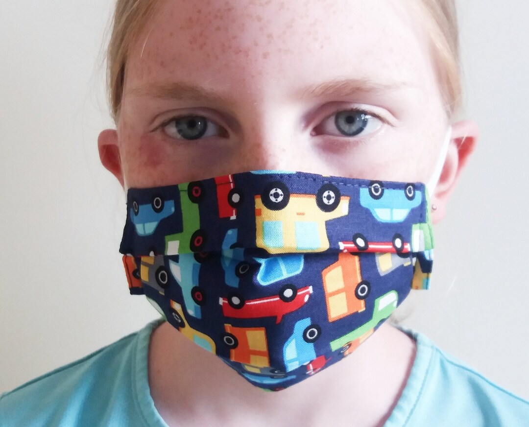 Car Face Mask, Kids Face Mask, Washable Mask, Reusable Face Mask, Child ...