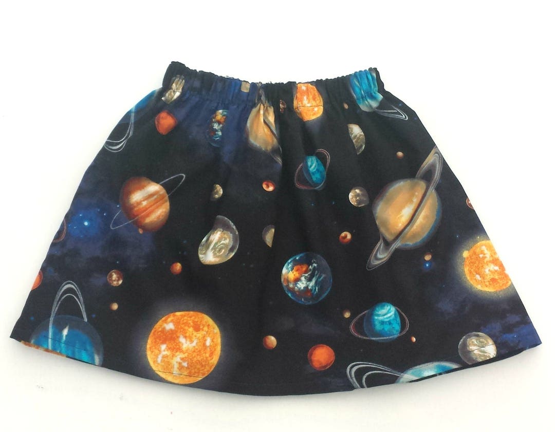 Planets Skirt, Outer Space, Space Skirt, Space Outfit, Planet Gift ...