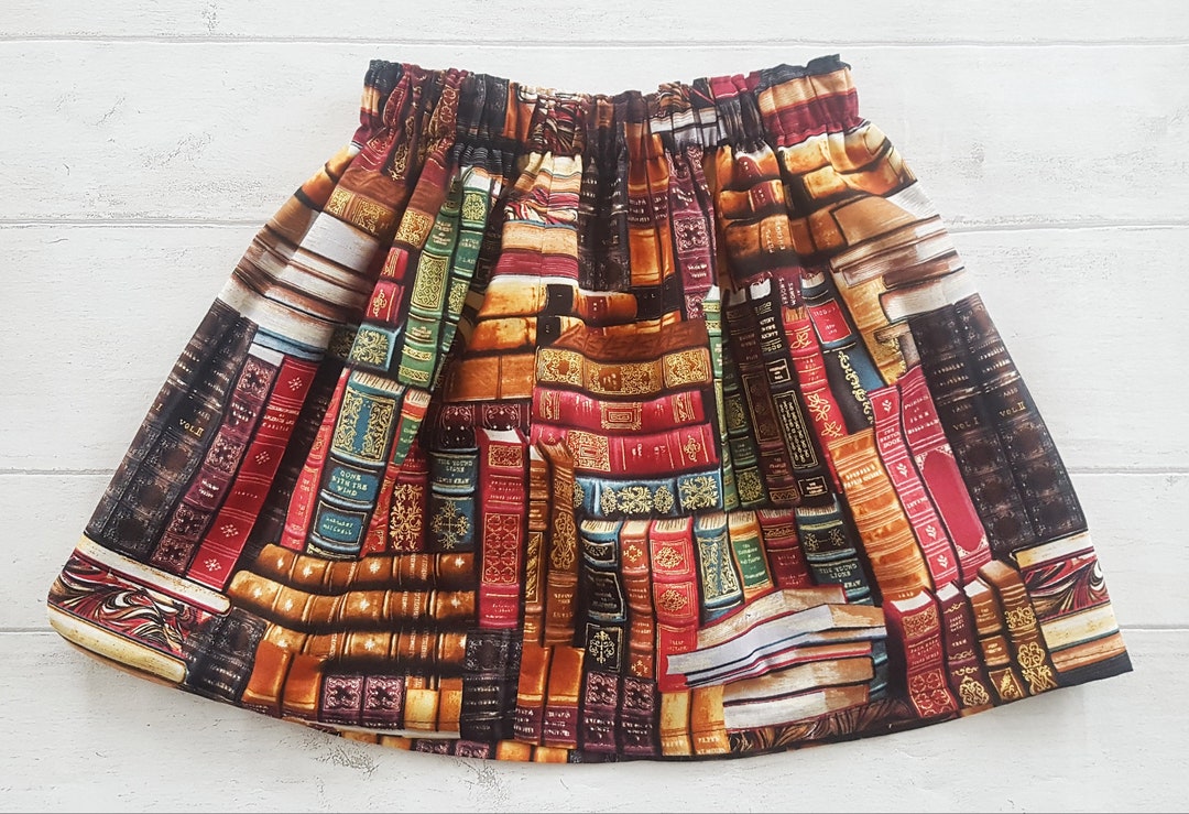 Books Skirt, Library Skirt, Literary Skirt, Girls Books, Book Lover ...