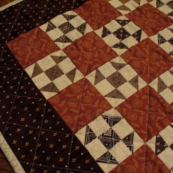 Brown Quilt Fabric - Etsy