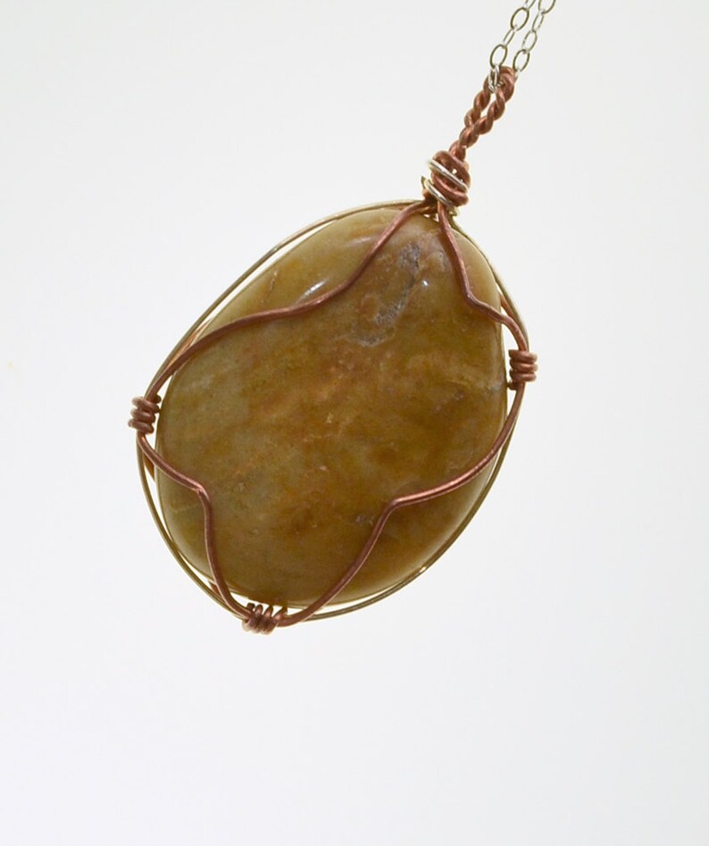 OOAK Neutral Sandy Cream Caramel Tan Chalcedony Agate Quartz - Etsy