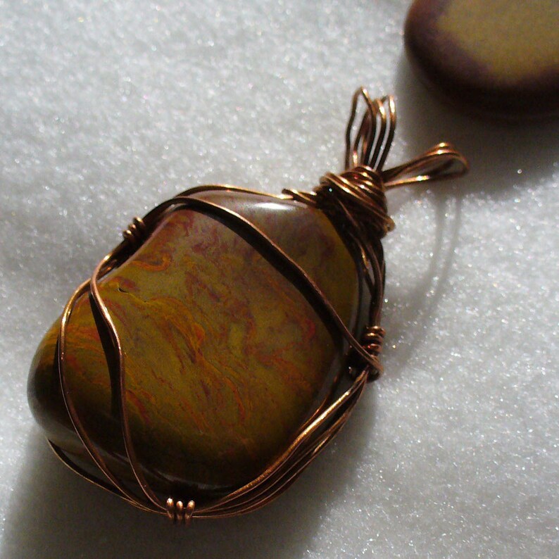 Yellow Rust Red Mustard Beach Rock Stone Chalcedony Jasper - Etsy