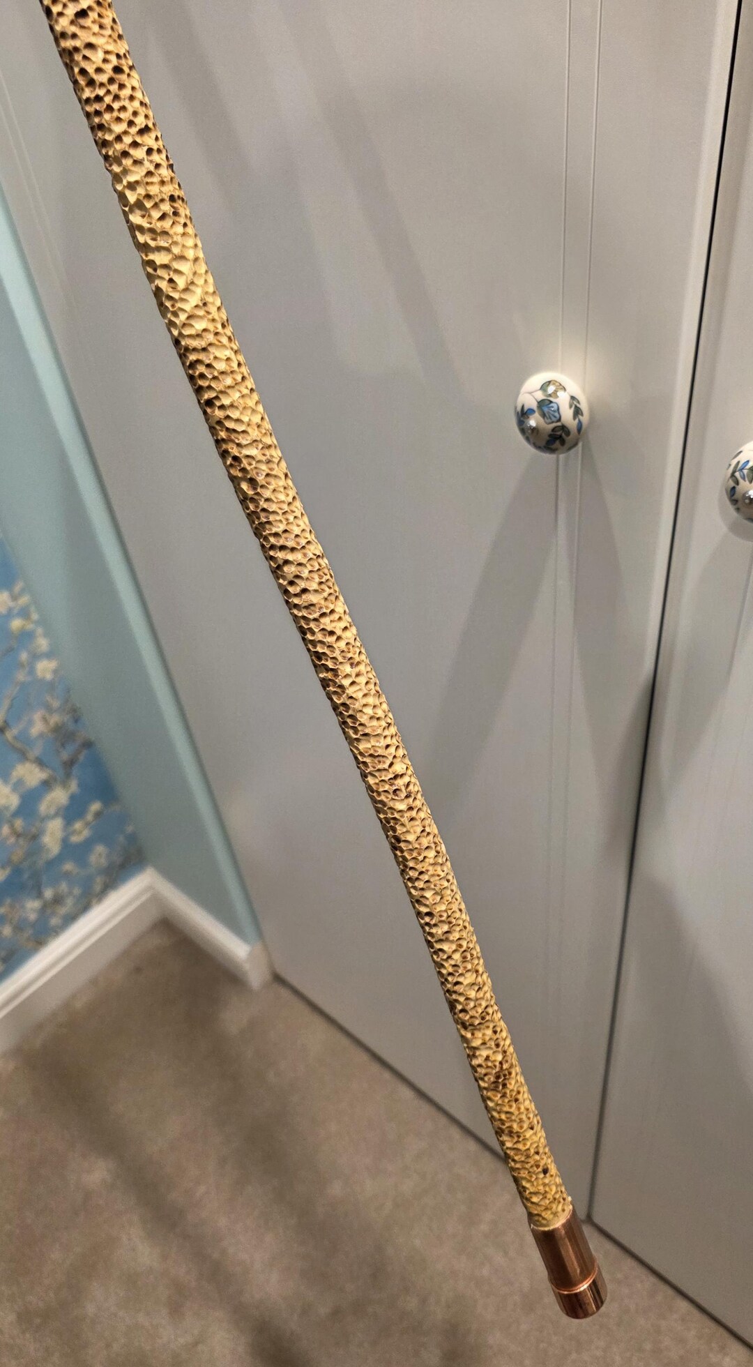 Handcrafted Holly Walking Stick - Etsy