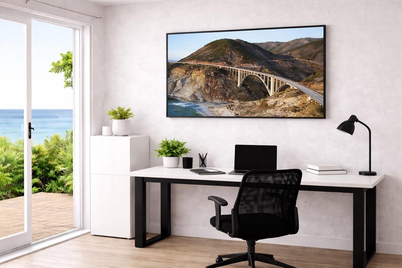 Bixby Bridge Wall Art | Big Sur Aerial Photography | Northern ...