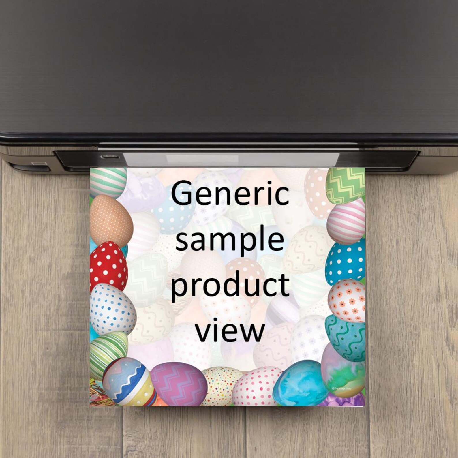 Painted Easter Eggs Letterhead Printer Paper, 25, 100 or 150 Sheets per ...