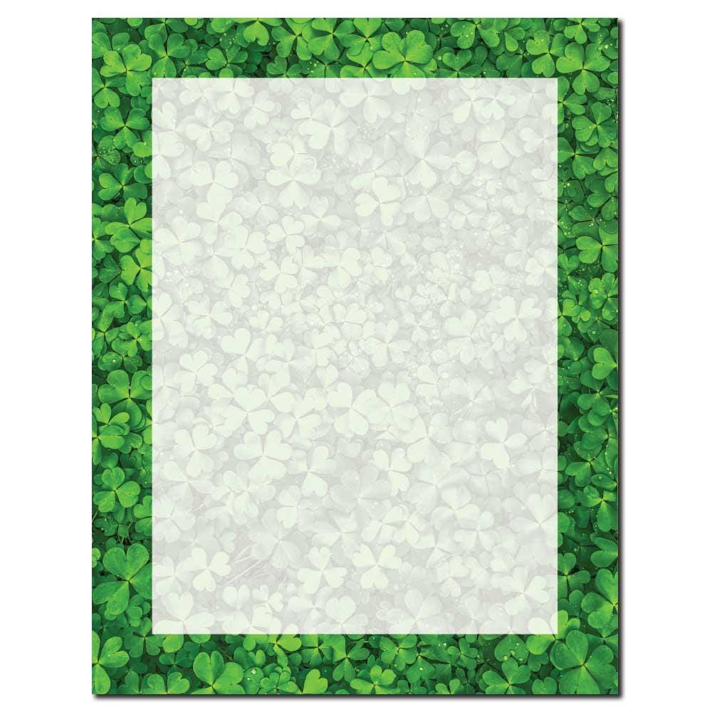 Clover Field Letterhead Printer Paper, 25, 100 or 150 Sheets per Pack ...