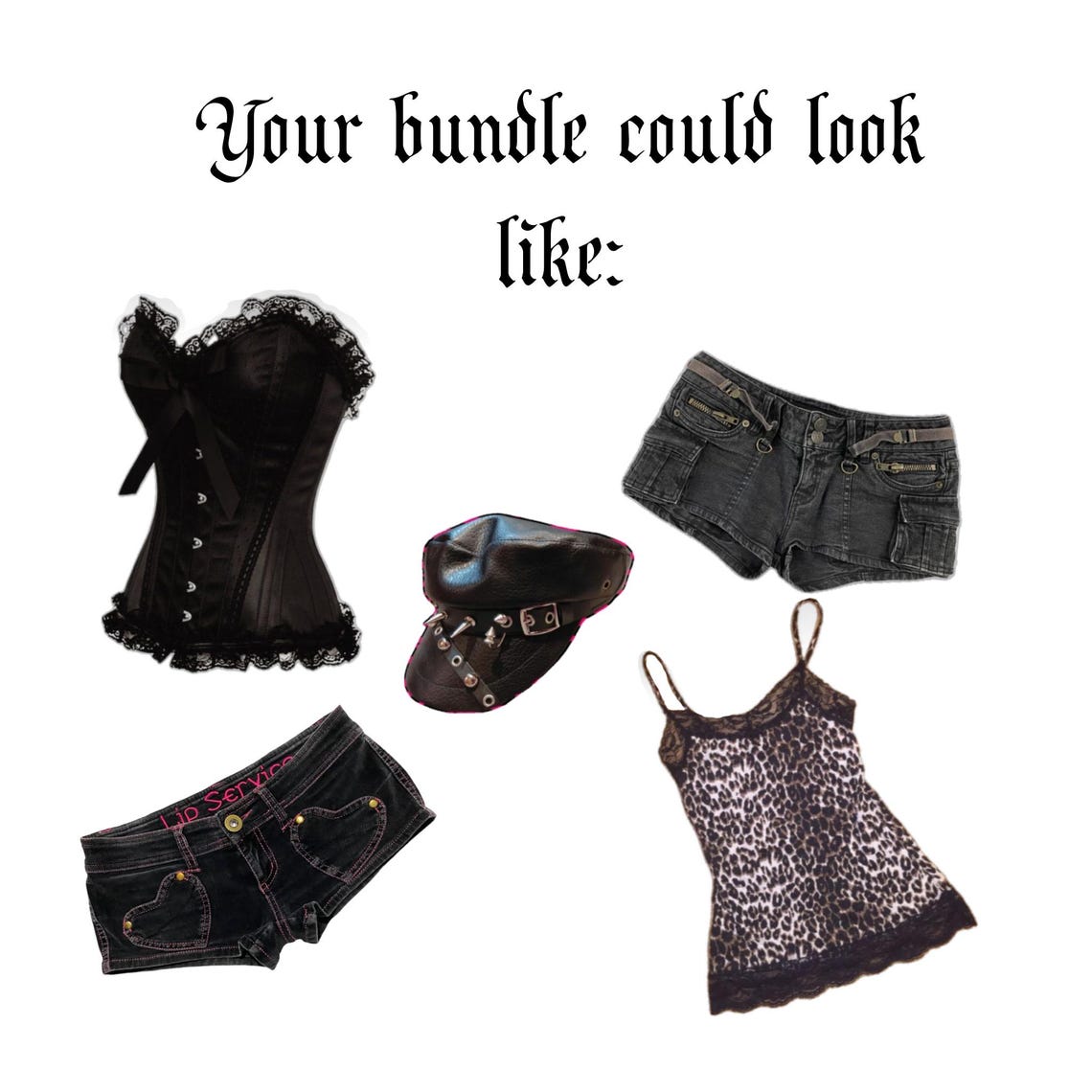 Rokku Gyaru Style Bundle - Etsy