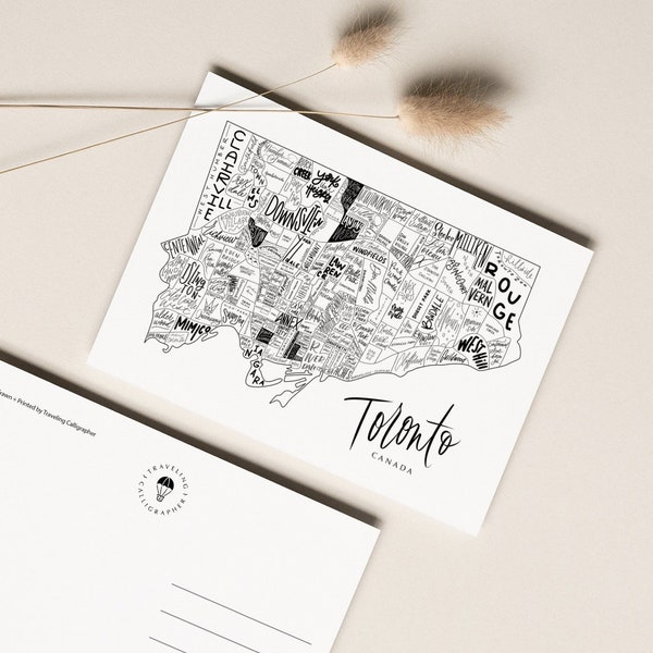 Toronto Postcard - Etsy