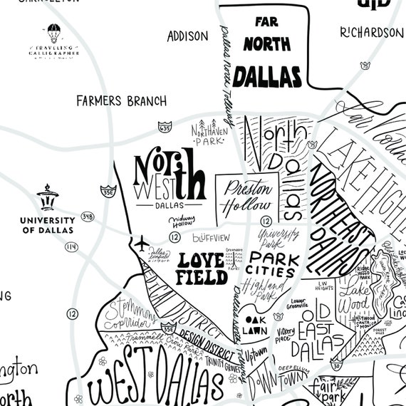 Uptown Dallas Map