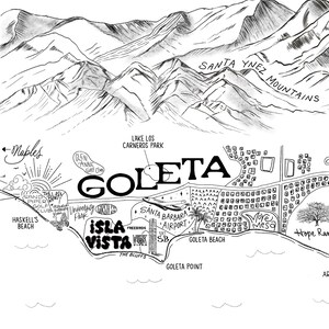 Santa Barbara Map - Goleta - UCSB - Montecito - Santa Ynez ...