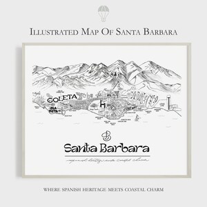 Santa Barbara Map - Goleta - UCSB - Montecito - Santa Ynez ...