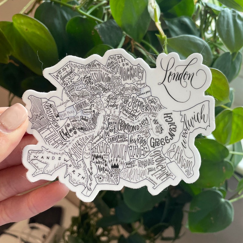 London Stickers - Etsy