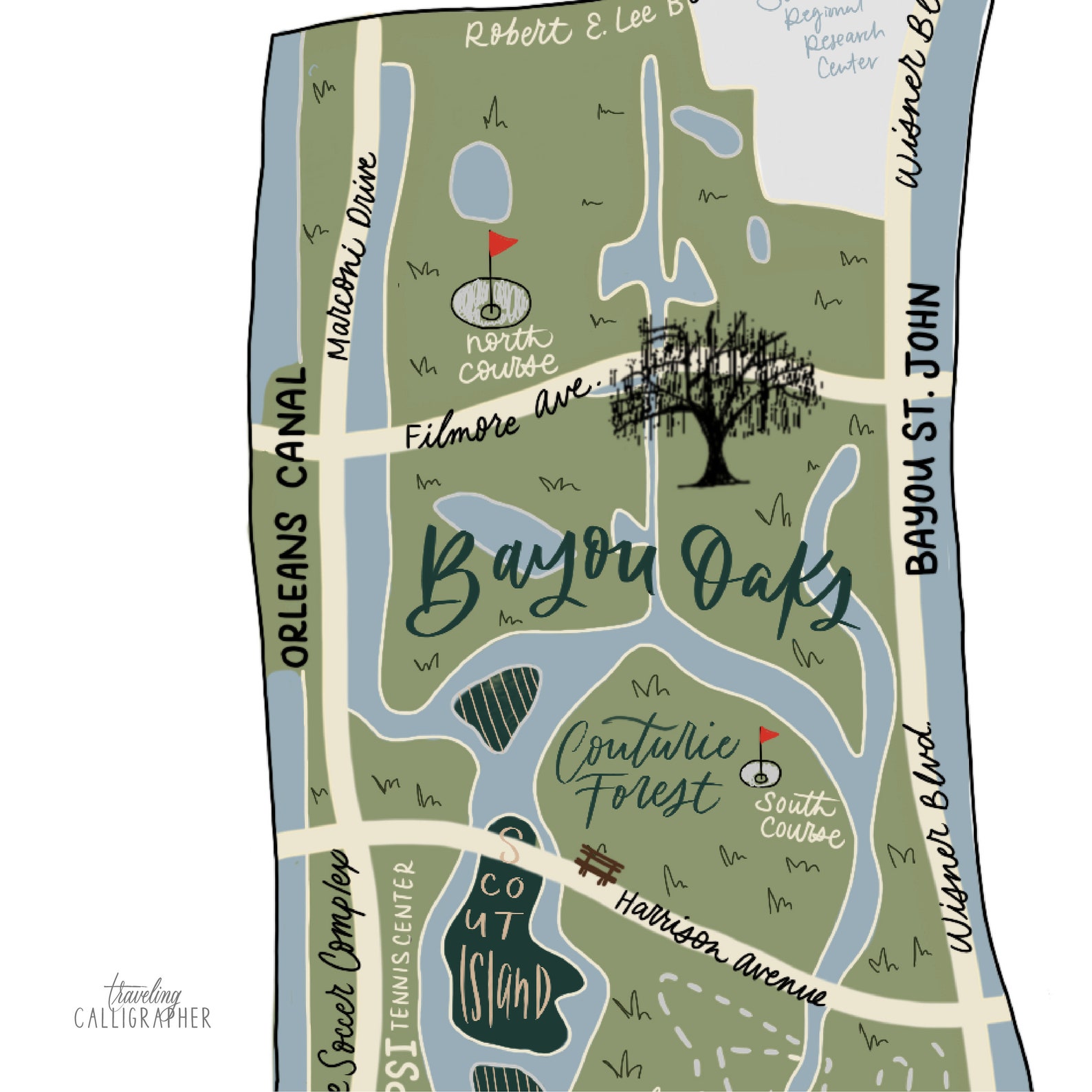 Stunning City Park New Orleans Map Pictures