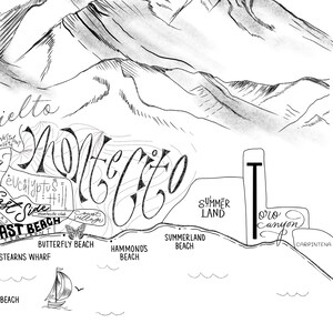 Santa Barbara Map - Goleta - UCSB - Montecito - Santa Ynez ...