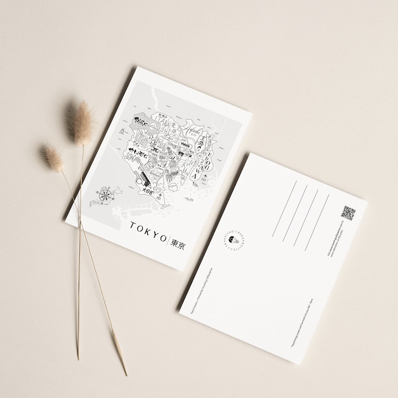 Japanese Postcards - Etsy