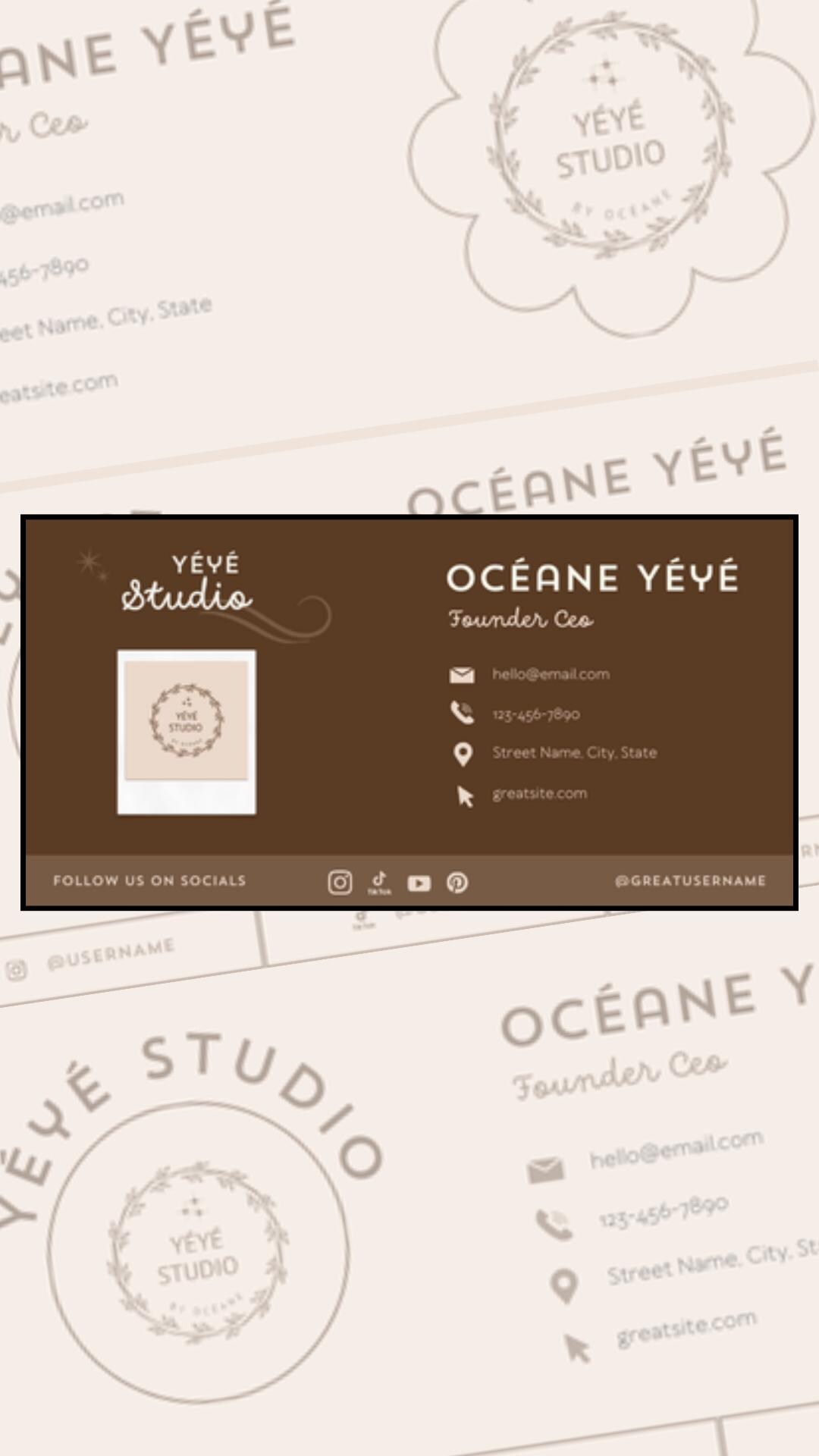 3 Email Signature Template Bundle: Editable Canva Email Signatures ...