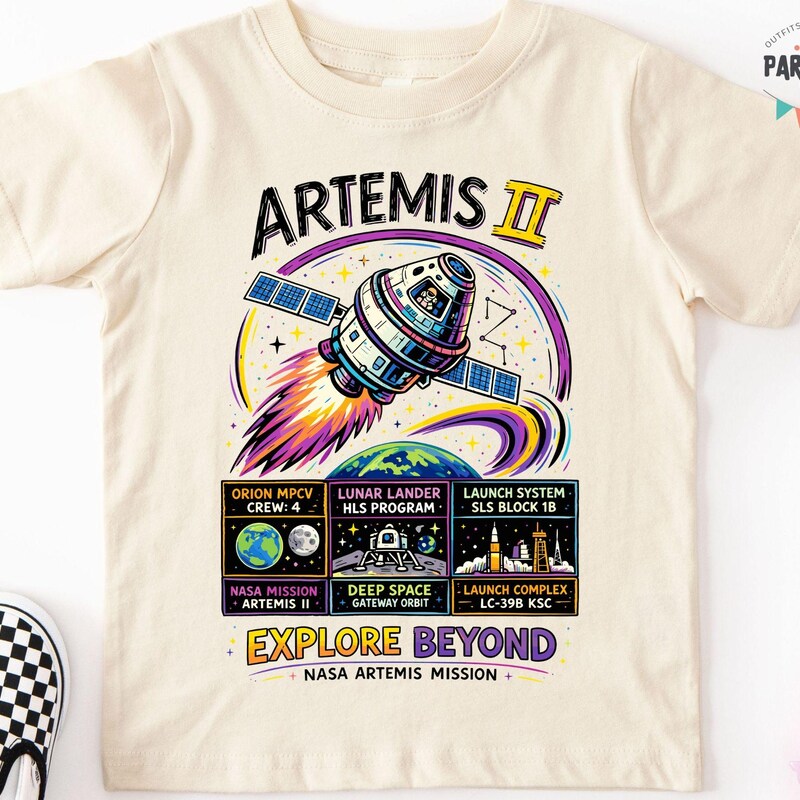 Artemis 2 Merchandise - Etsy