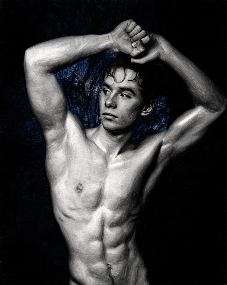 Adonis Gay Art Male Art Print By Michael Taggart Photography Muscle