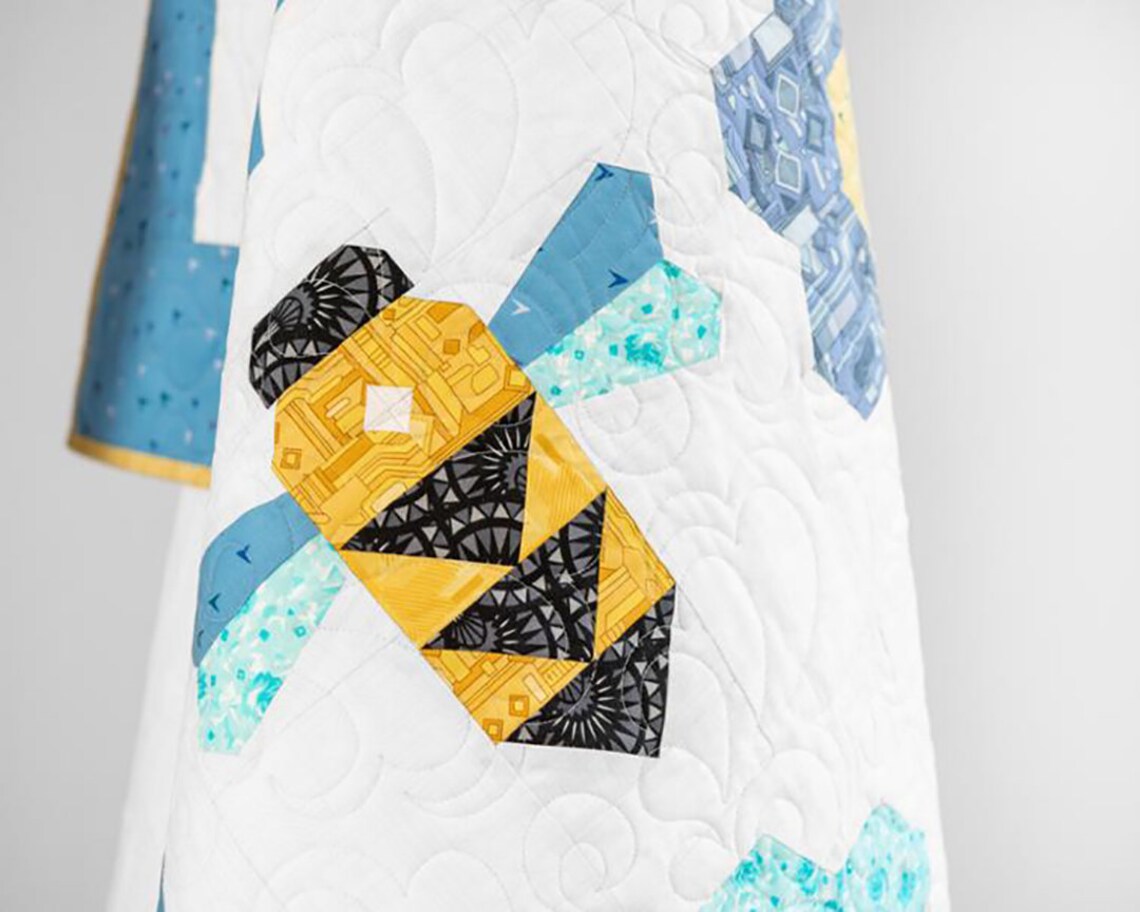 Busy Bee Quilt Pattern Digital File | Etsy