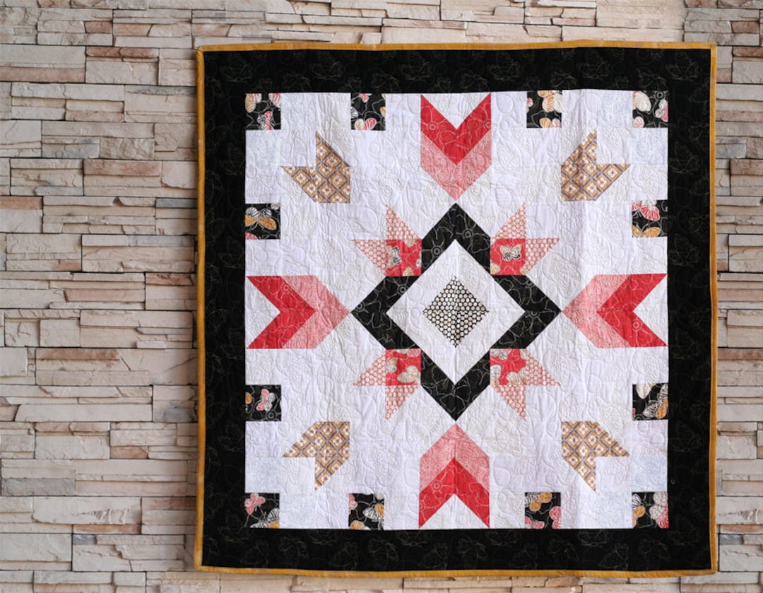 Garden Star Three Quilt Pattern - Digital Pattern - Etsy
