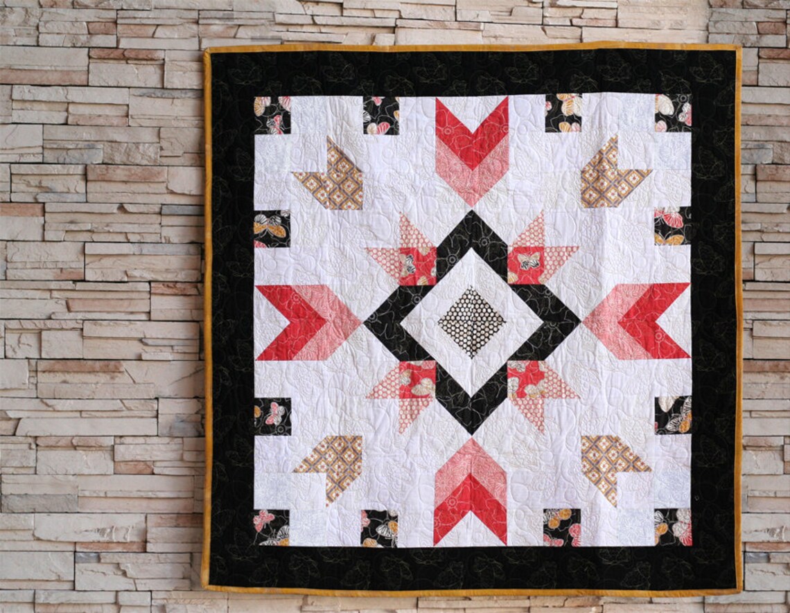 Garden Star Three Quilt Pattern Digital Pattern | Etsy