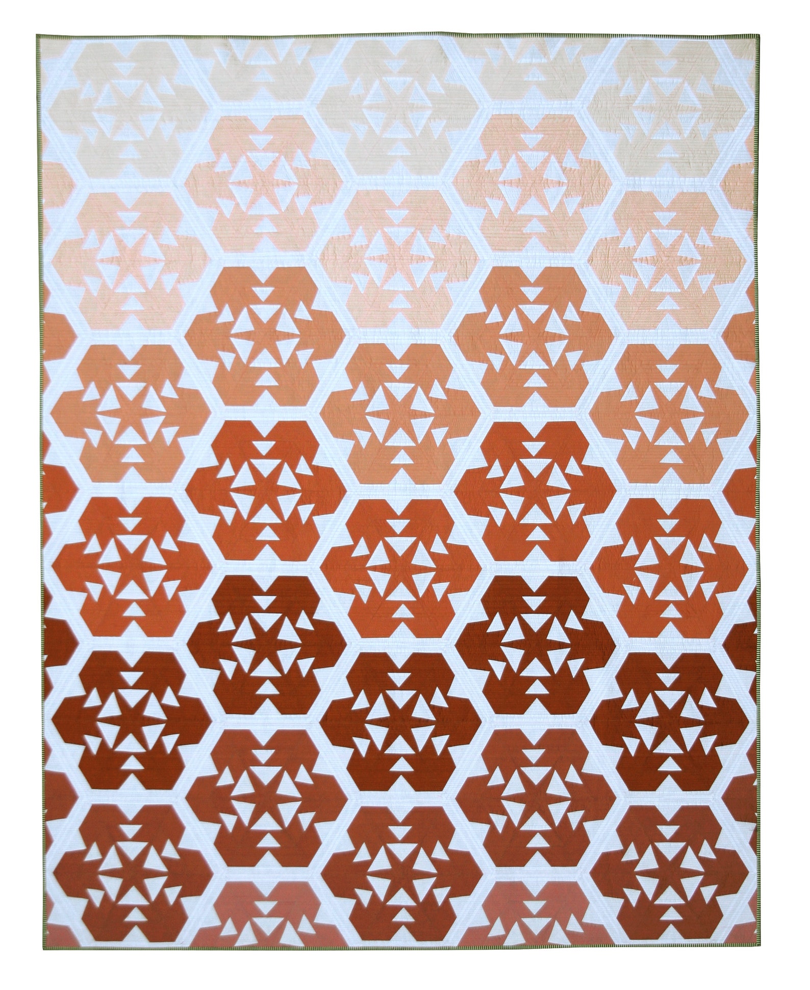 Terracotta Fiori Quilt Pattern - Digital File - Etsy