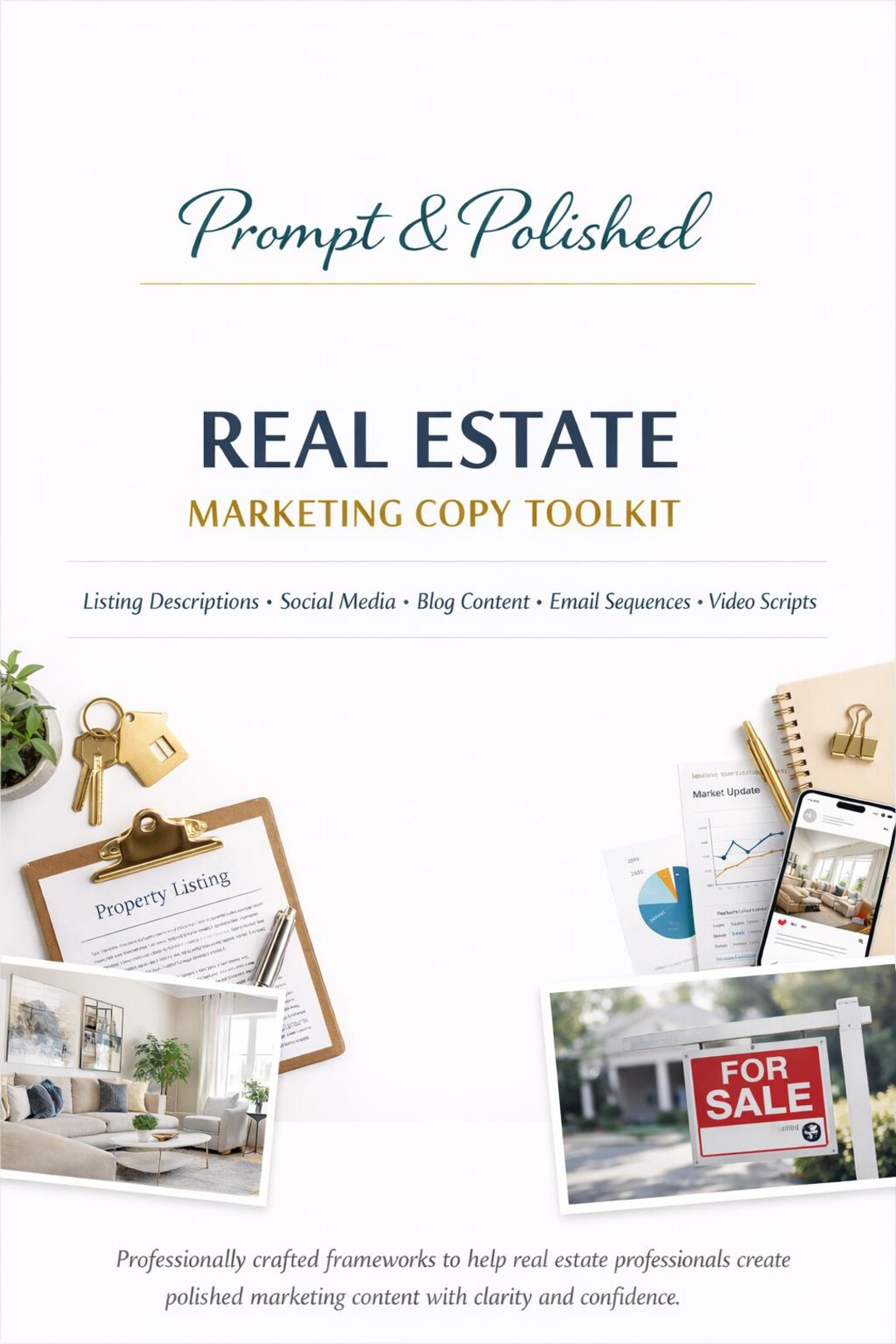 Real Estate Marketing Copy Toolkit | Listing Descriptions, Social Media ...