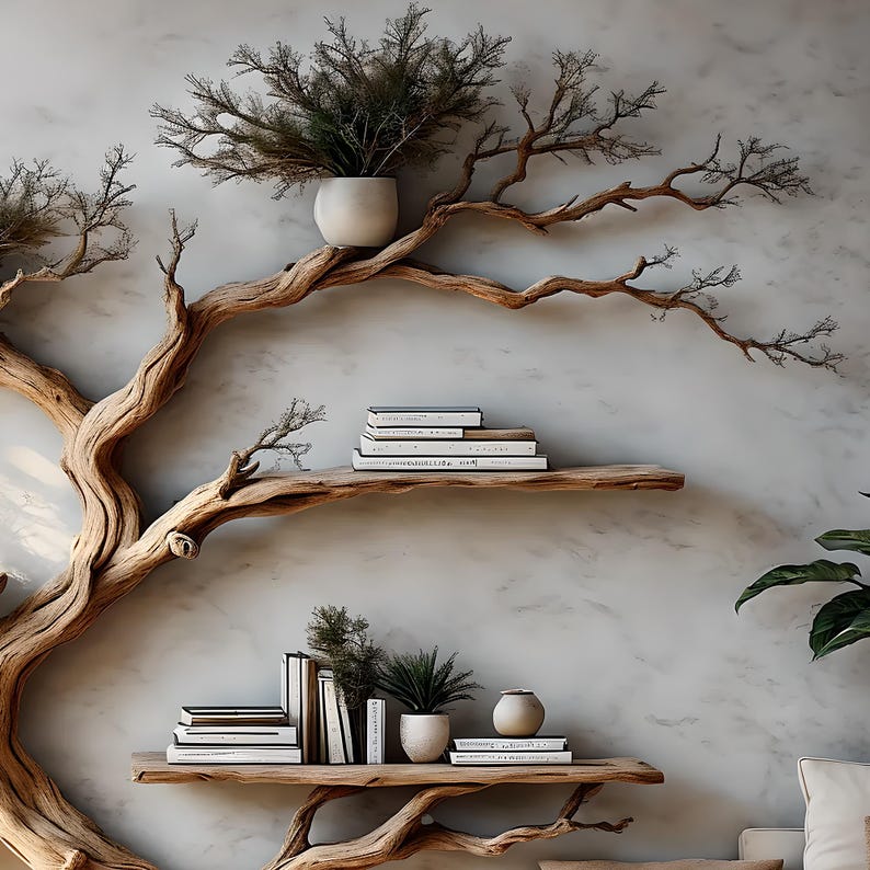 Tree Branch-shaped Bookshelf the Perfect Combination of Art and Utility ...