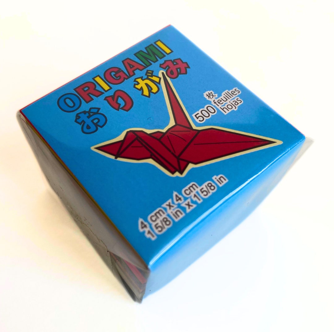 1 5/8" X 1 5/8" 16 Color 500 Origami Paper Sheets Japanese Origami ...